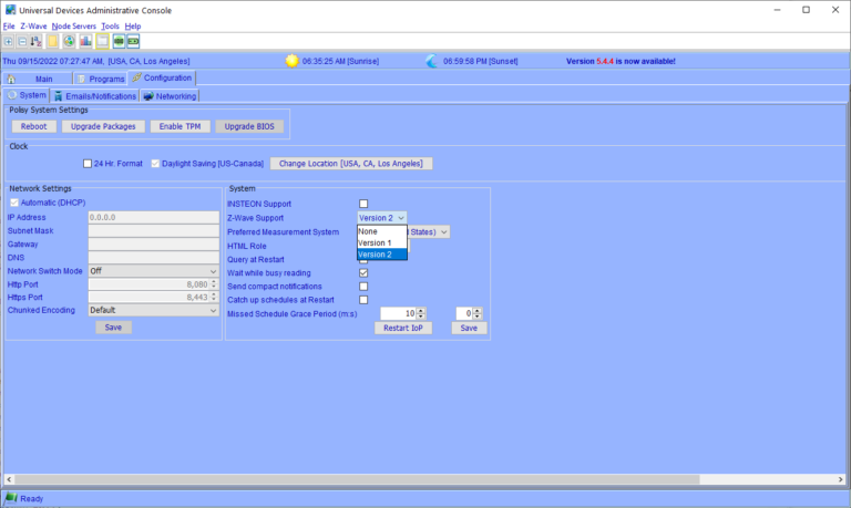 ZMatter USB: Z-Wave+, Zigbee, and Matter Module for eisy (Z-Wave+ ...